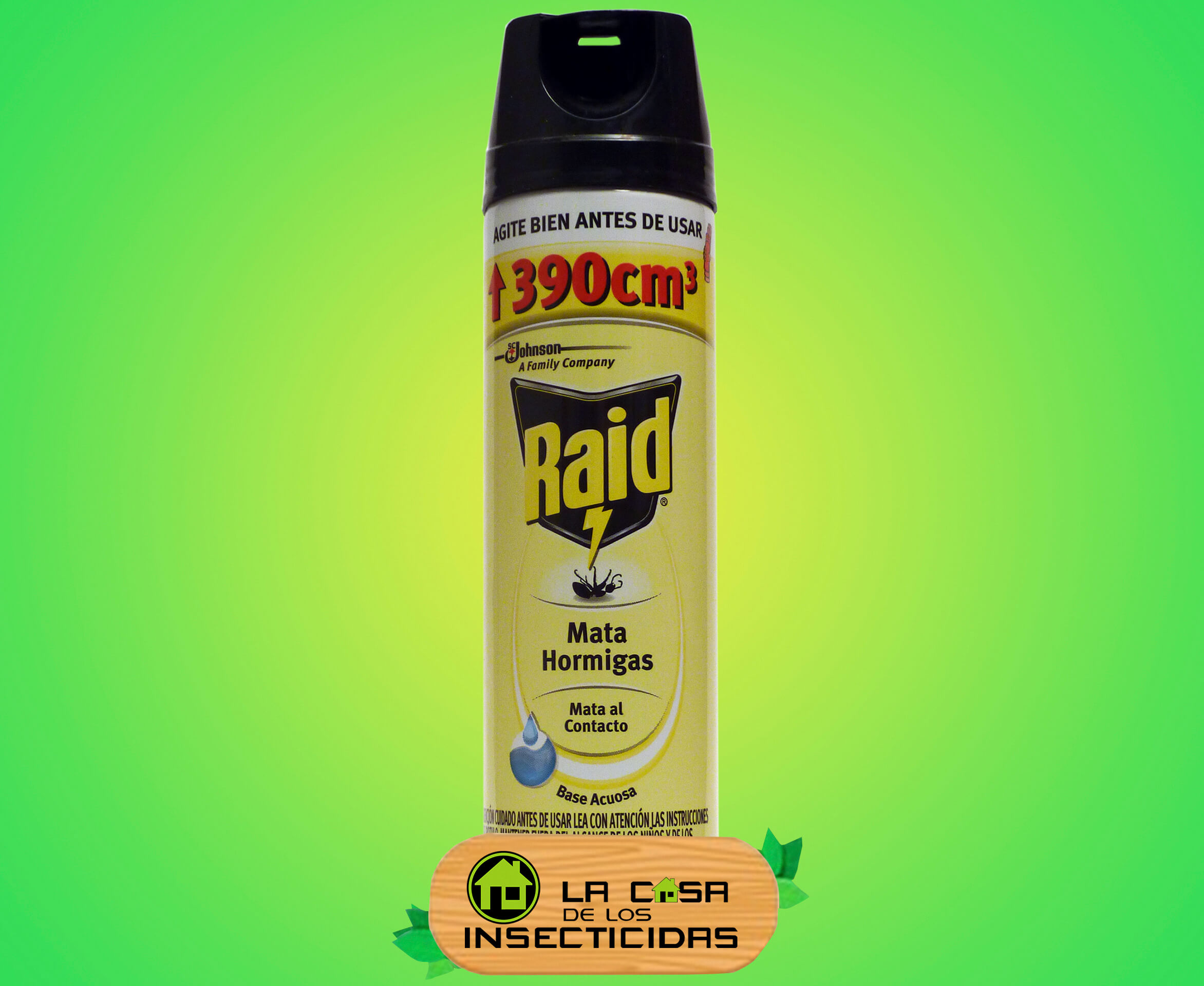 Insecticidas para control de plagas en el hogar